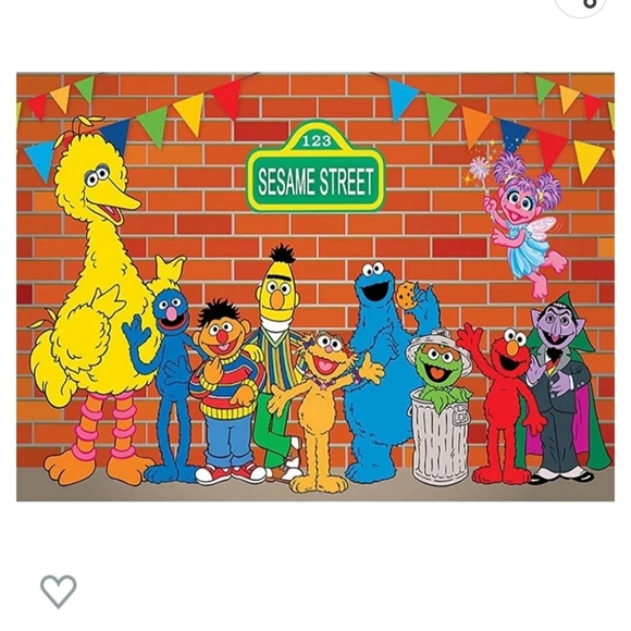 Party Supplies | Sesame Street Backdrop | Poshmark